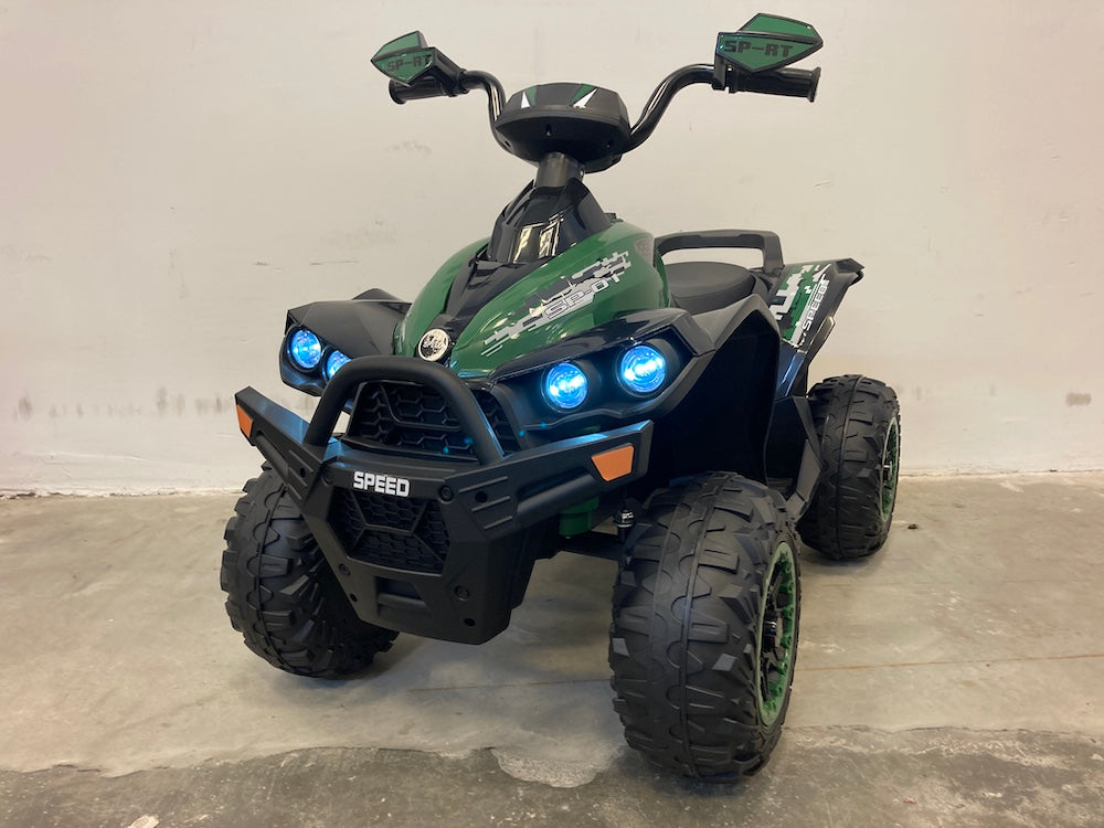 Python Kinderquad 12V (groen) | Trapautodealer.nl